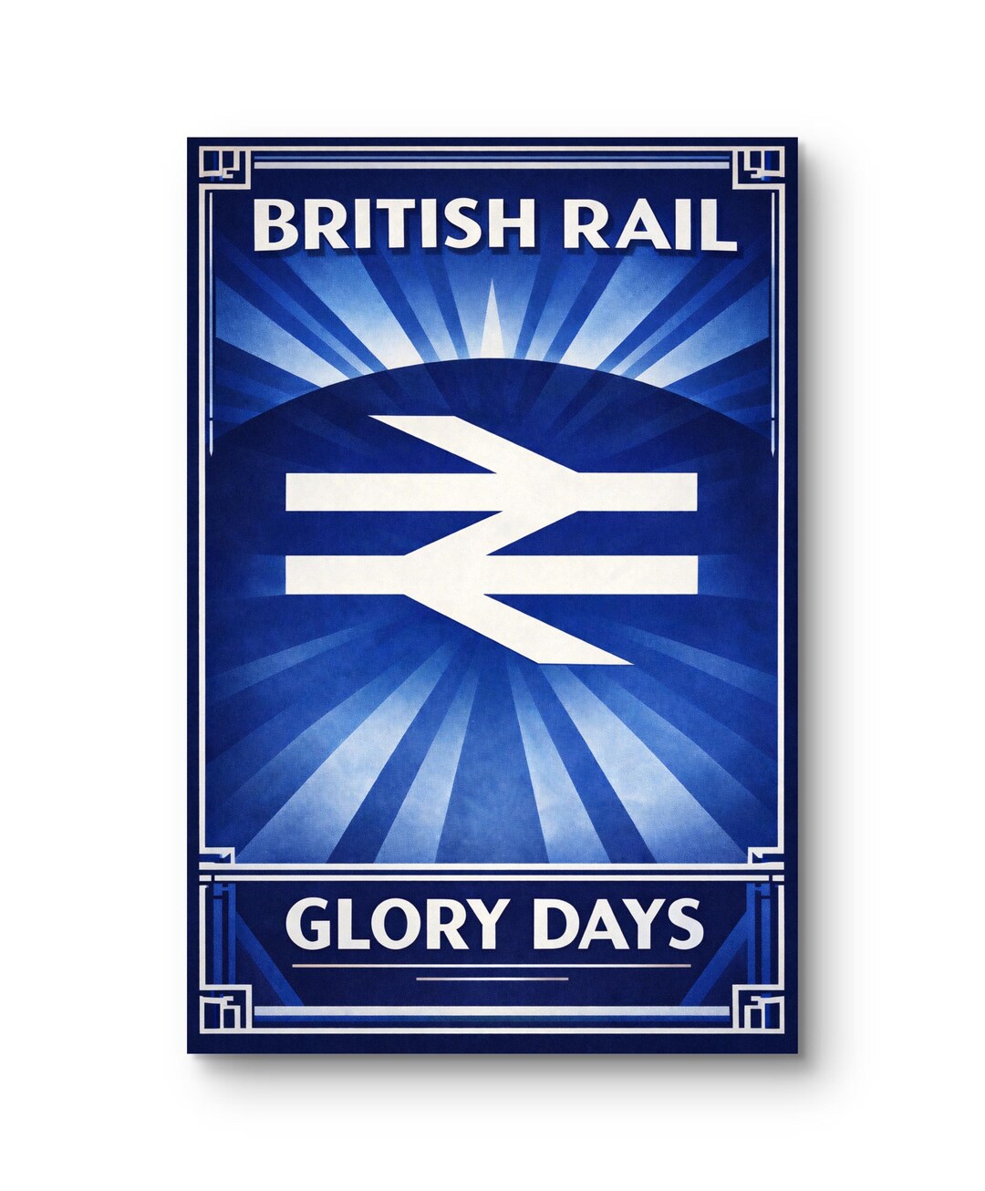 British Rail Metal Sign - Railway and Trains Glory Days - Etsy