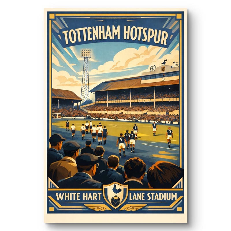 Tottenham Badge - Etsy UK