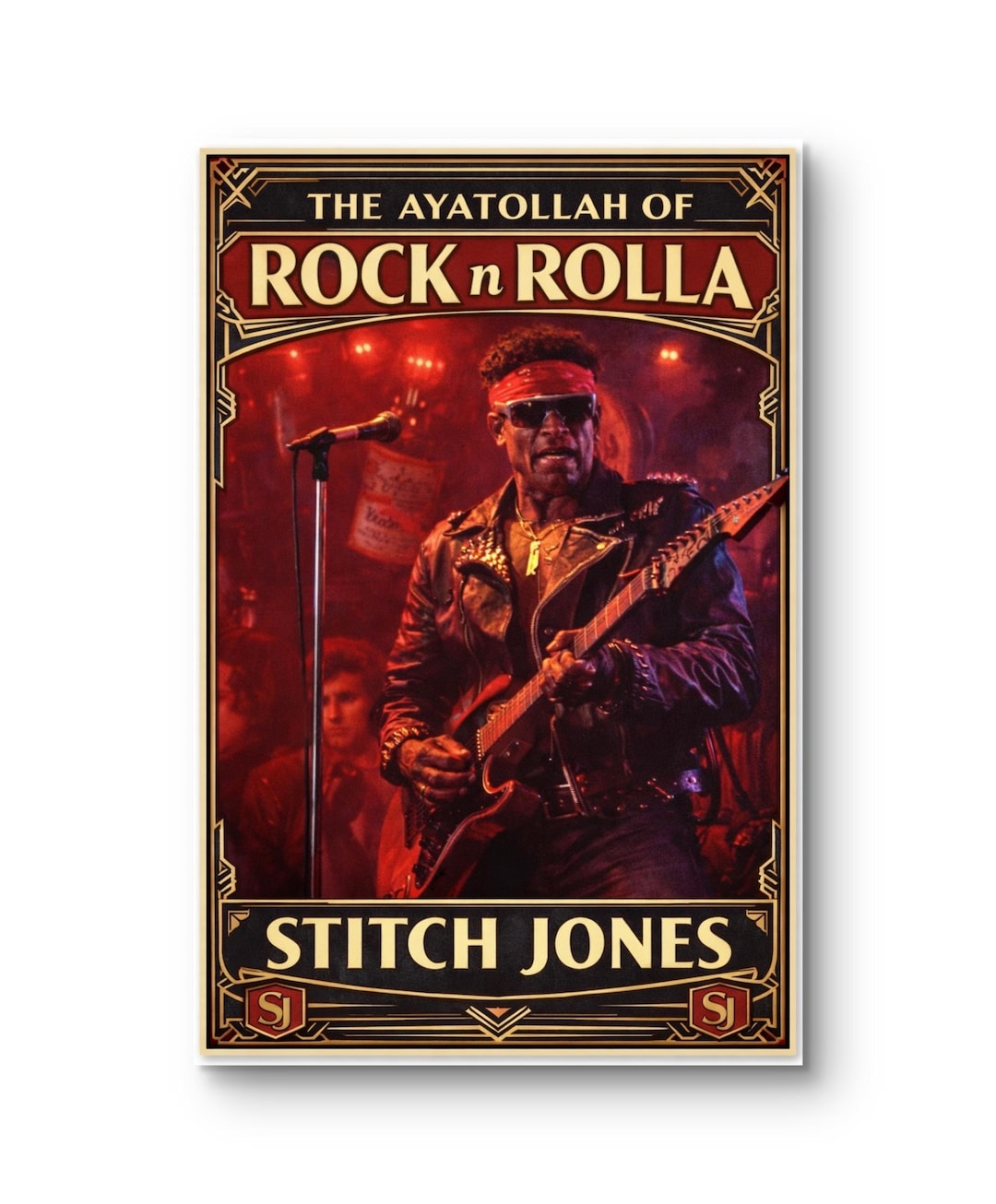 Stitch Jones Metal Sign – Art Deco Heartbreak Ridge Clint Eastwood Fan ...