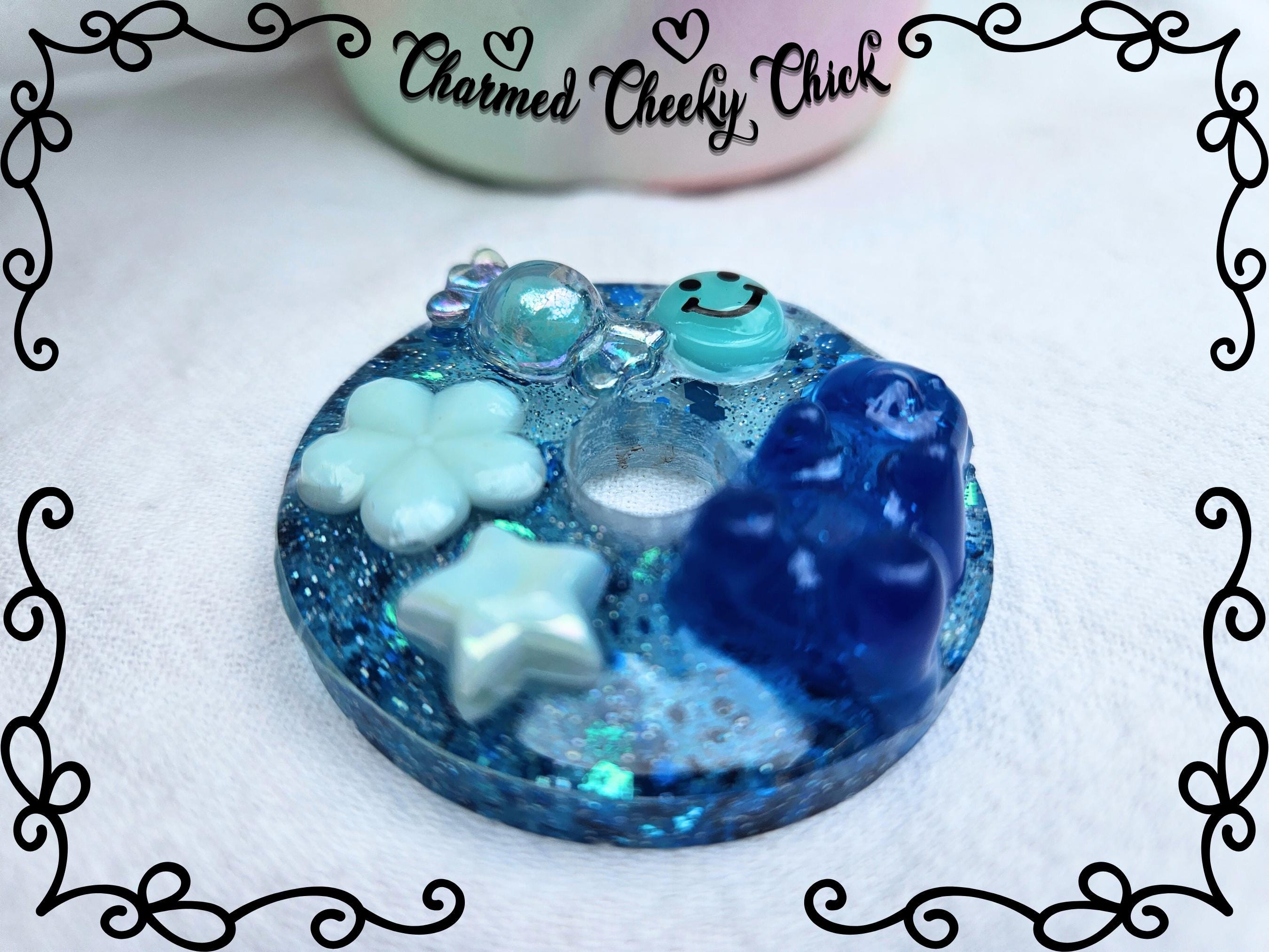 Y2K Cute Charming Teddy Bear Smiley Flower Star Candy in a Sparkly ...