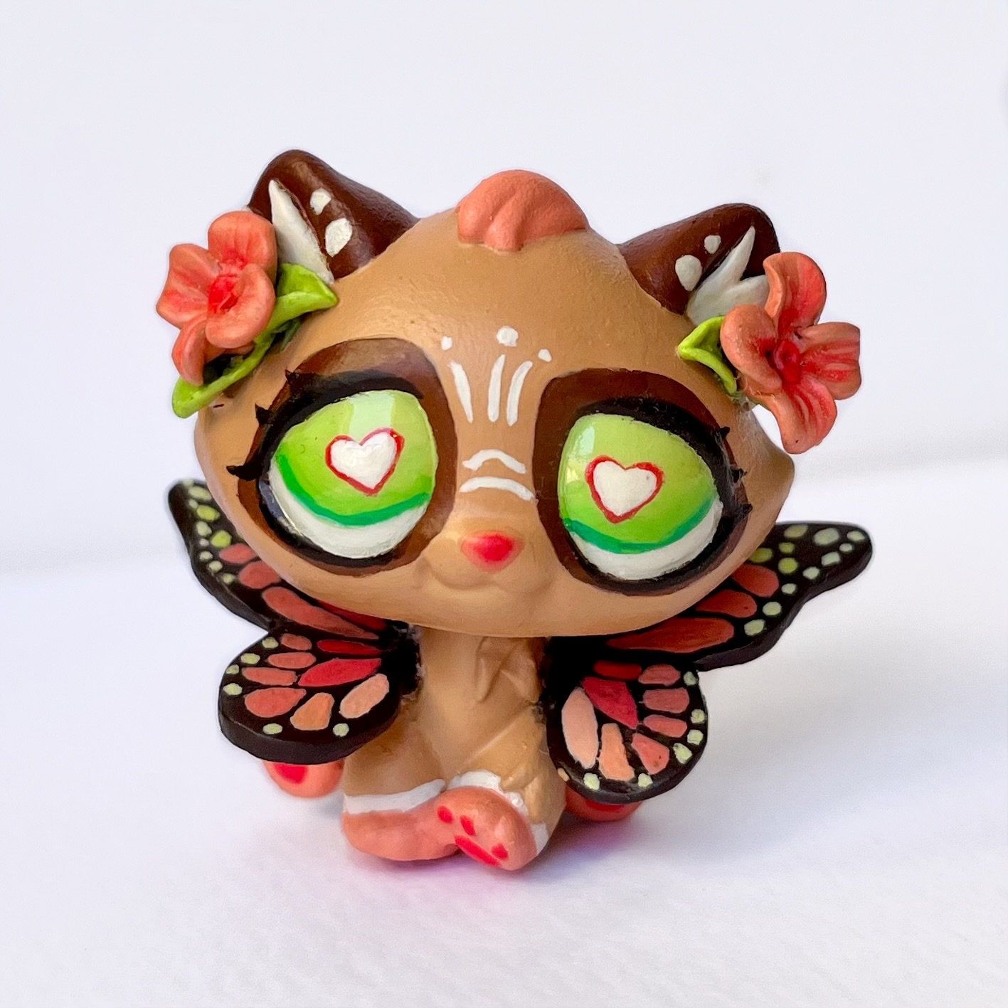 Flower Butterfly Cat Littlest Pet Shop LPS Custom stellaslpscustoms - Etsy