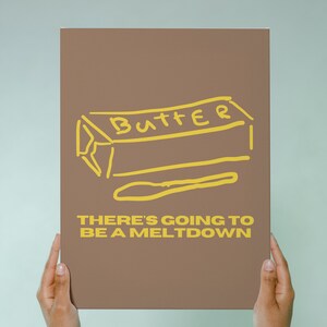 Butter Illustration Food Art Print Culinary Wall Art Butter-themed ...