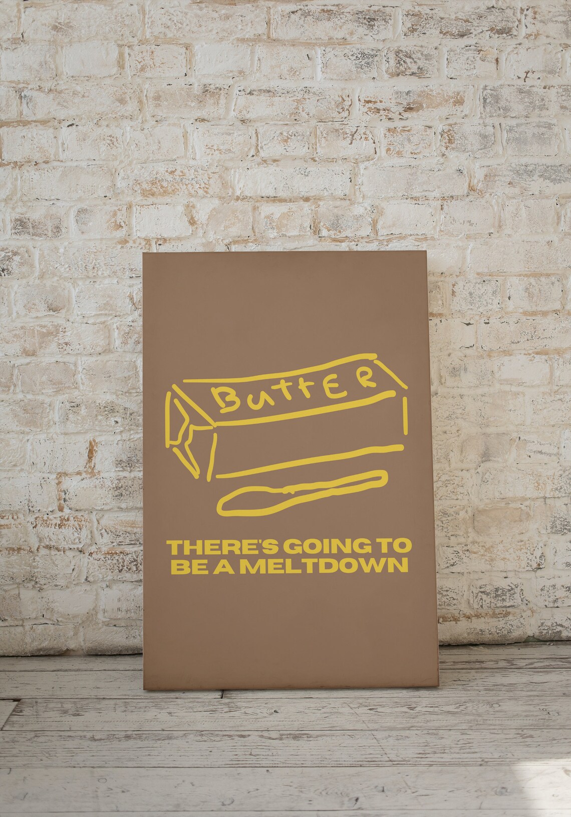 Butter Illustration Food Art Print Culinary Wall Art Butter-themed ...