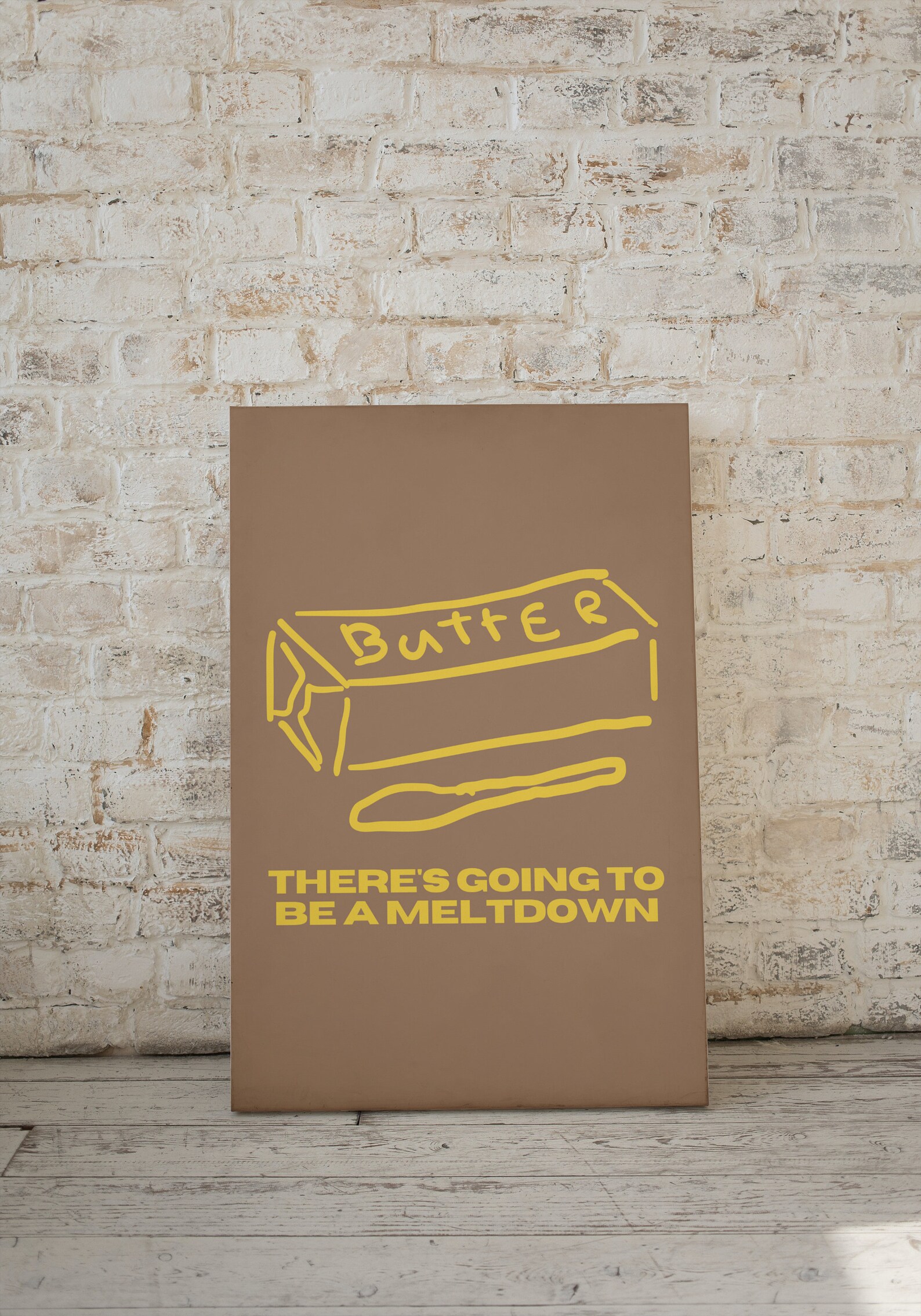 Butter Illustration Food Art Print Culinary Wall Art Butter-themed ...