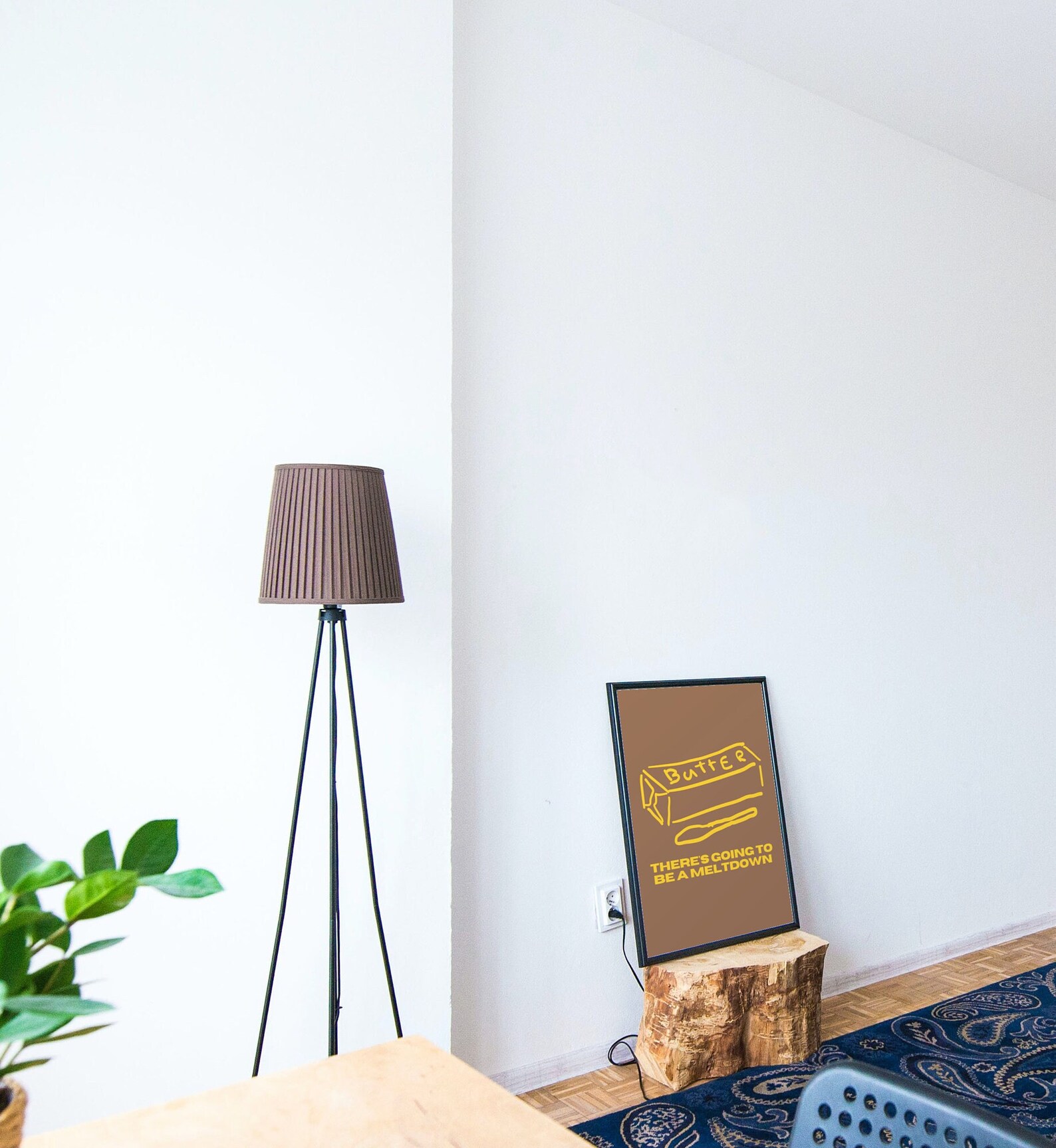 Butter Illustration Food Art Print Culinary Wall Art Butter-themed ...