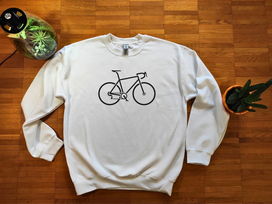 Bicycle Sweatshirt, Gift for Bicycle Fans, Road Bike Sweater, Unisex ...
