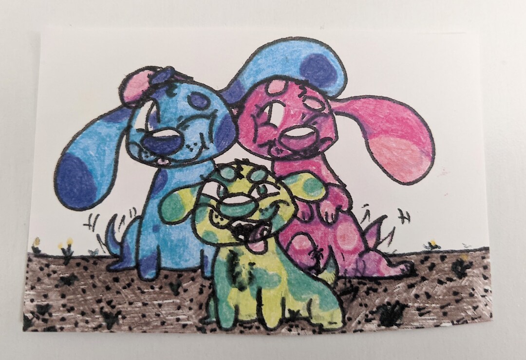 Blue's Clues Best Friends Print or Sticker Customizable Option - Etsy