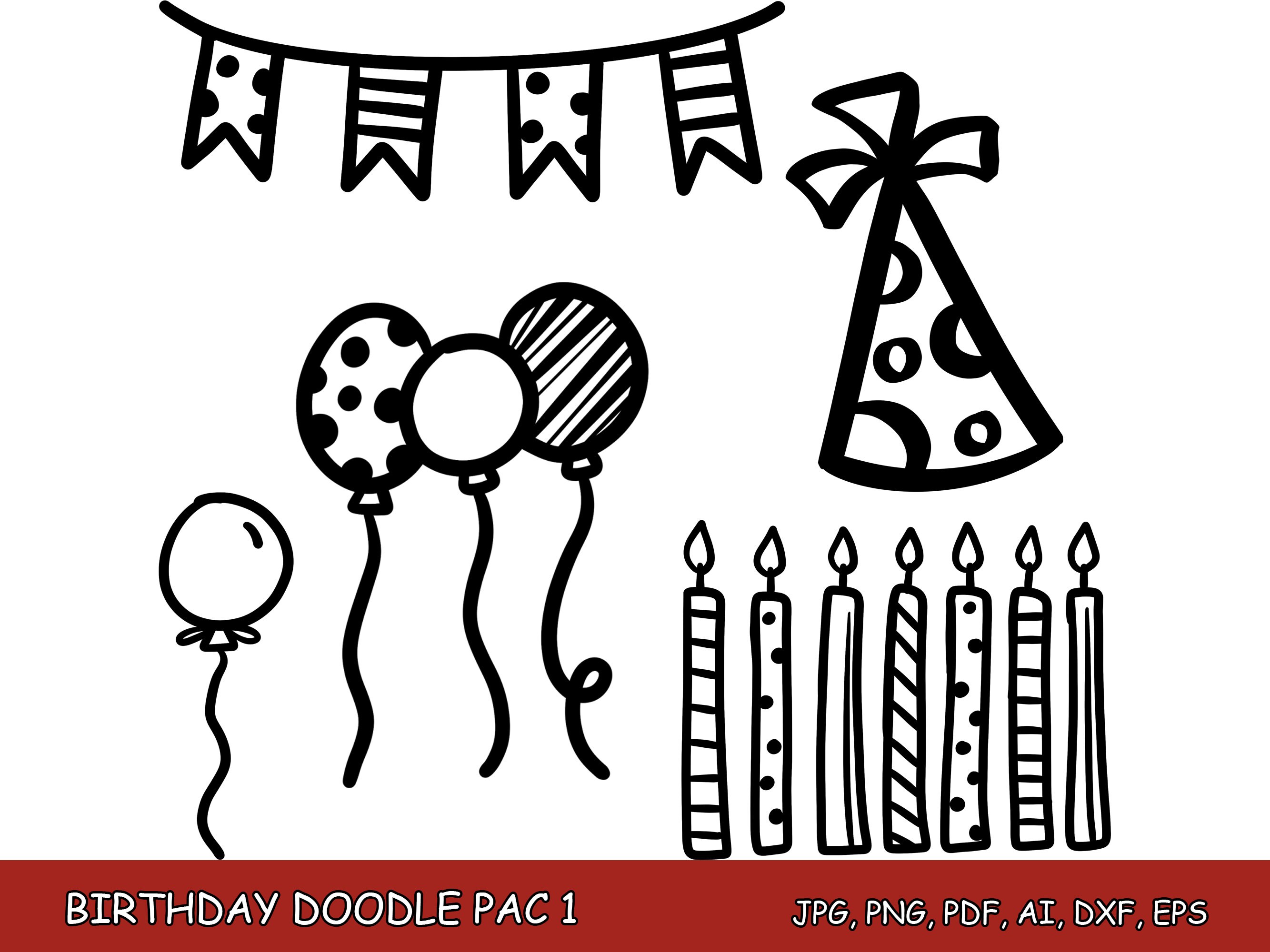 Birthday Svg Bundle 1, Birthday Svg Files, Birthday Svg Files, Birthday ...