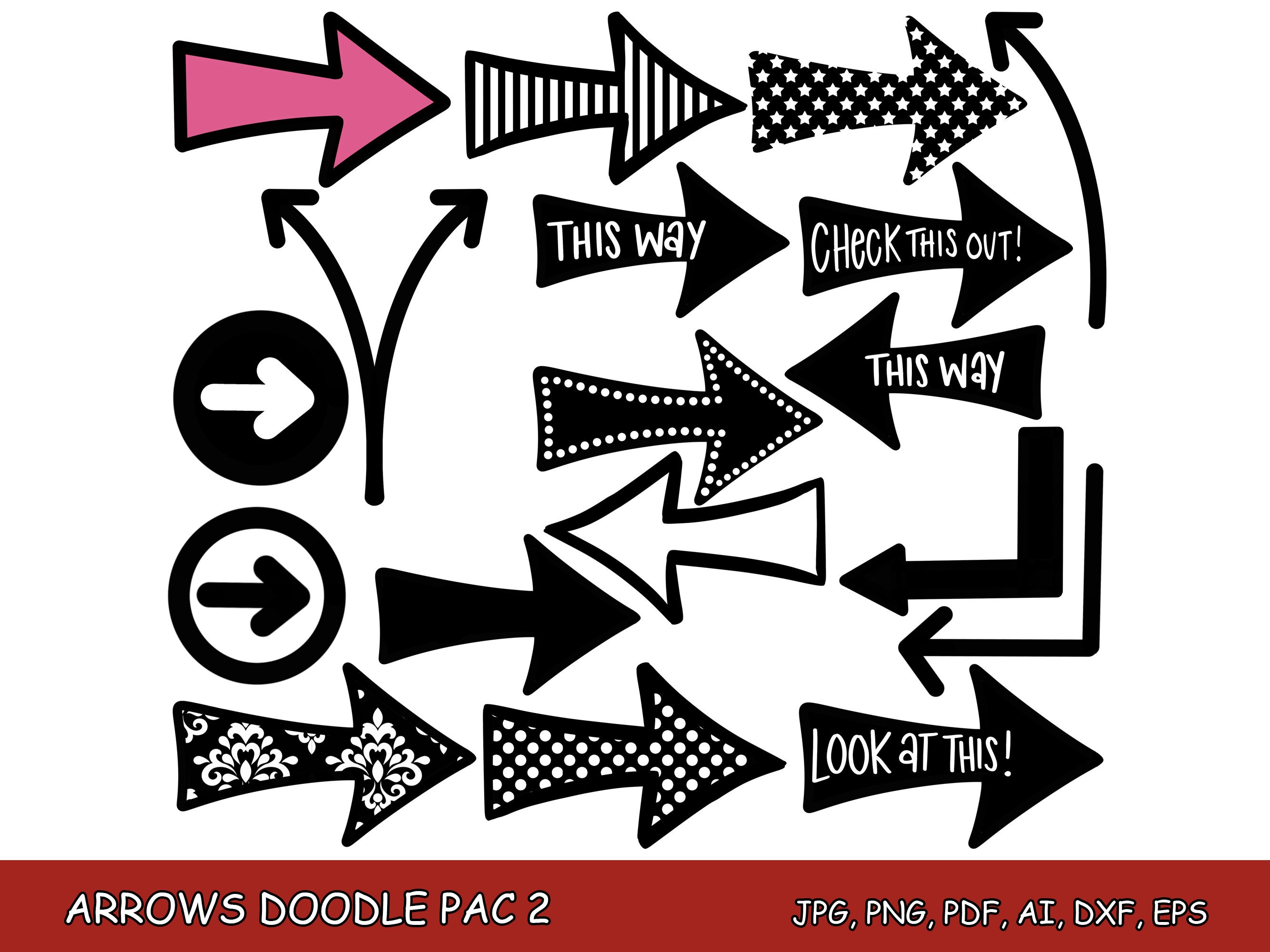 Arrows SVG Bundle, Arrows SVG, Arrow Sign SVG Bundle, Right Arrow Svg ...