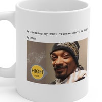 Drink Some Coffee Put on Some Gangsta Rap and Handle It Coffee Mug ...