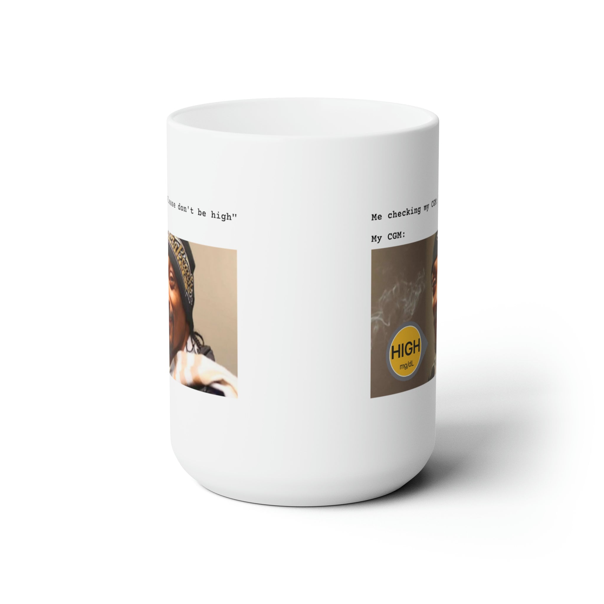 Funny Diabetes Gift, Snoop Dogg Mug, Ceramic Mug, Gift for Diabetics ...