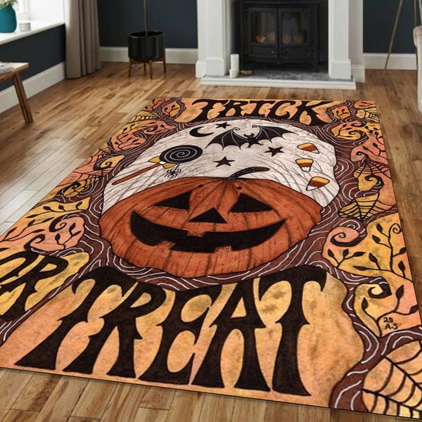 Halloween Rug - Etsy