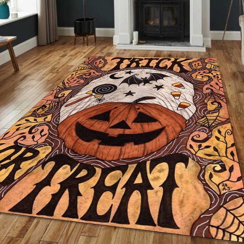 Halloween Rug - Etsy