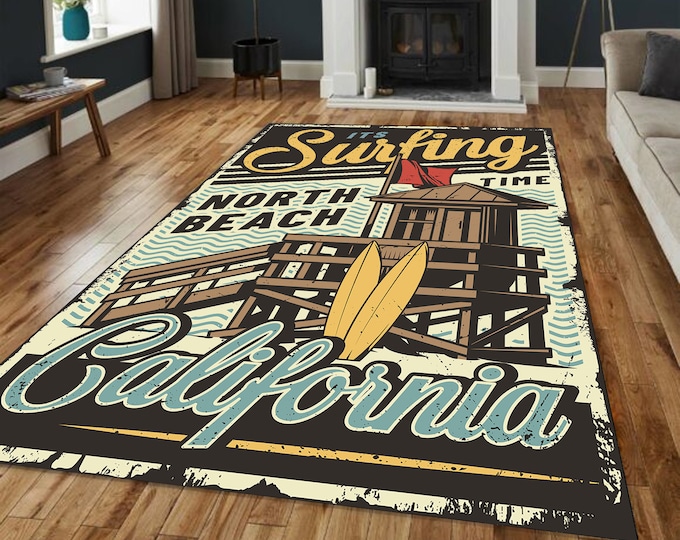 Surf Break Rug - Etsy