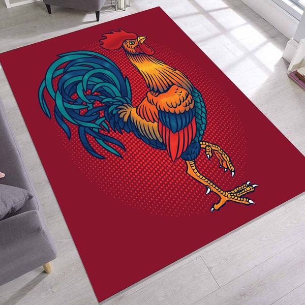 Rooster Kitchen Rugs - Etsy