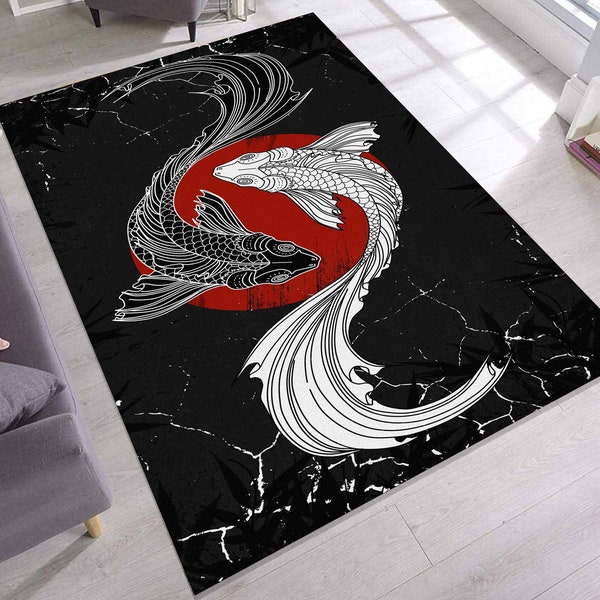 Japanese Minimalist Rug - Etsy