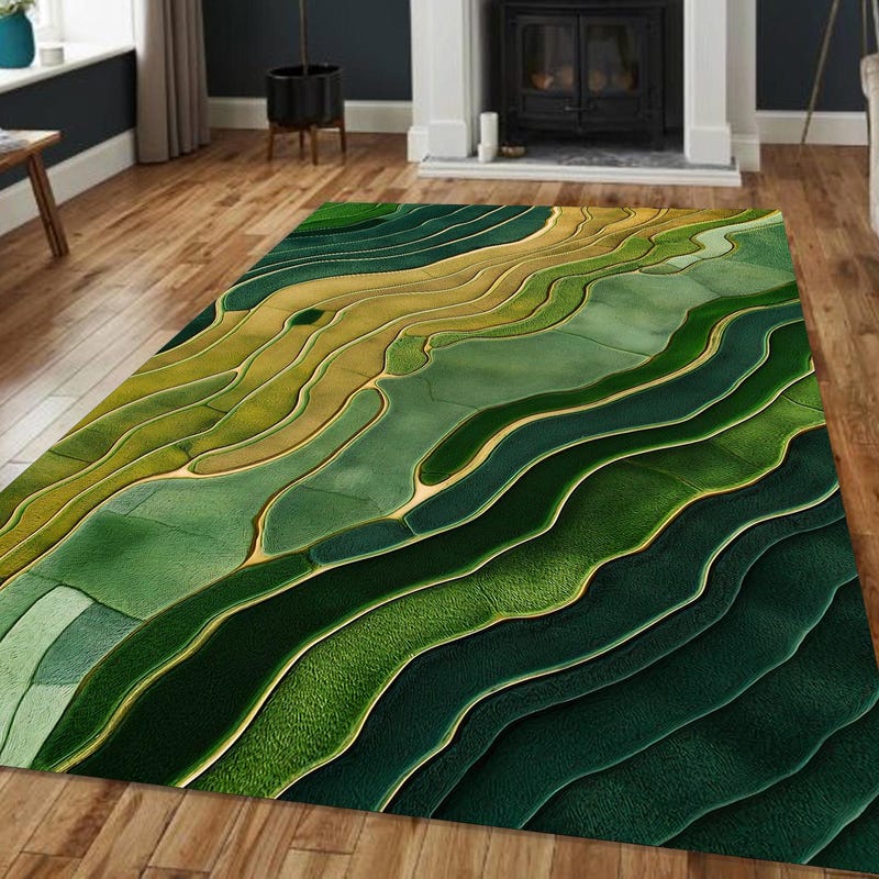 Wavy Rug - Etsy