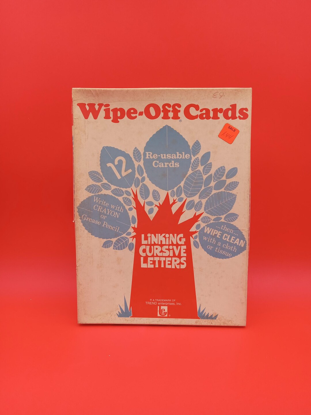 1976 Set of Reusable Wipe off Cards Linking Cursive Letters - Etsy