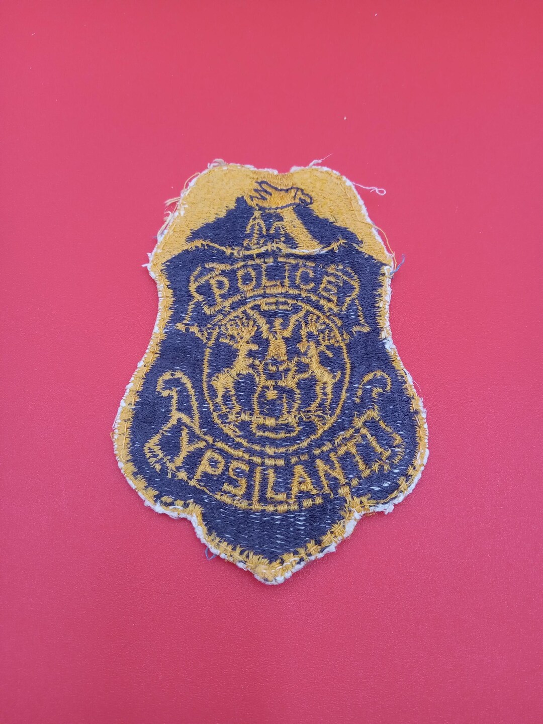 Vintage Ypsilanti Michigan Police Badge Patch Cloth - Etsy