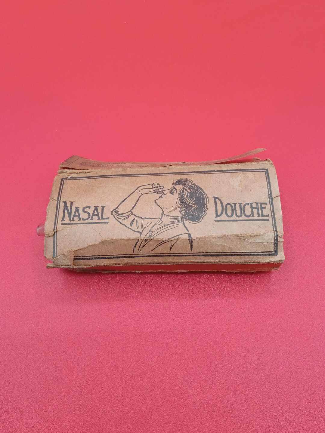 Antique Nasal Douche Glass Instrument in Original Box - Etsy