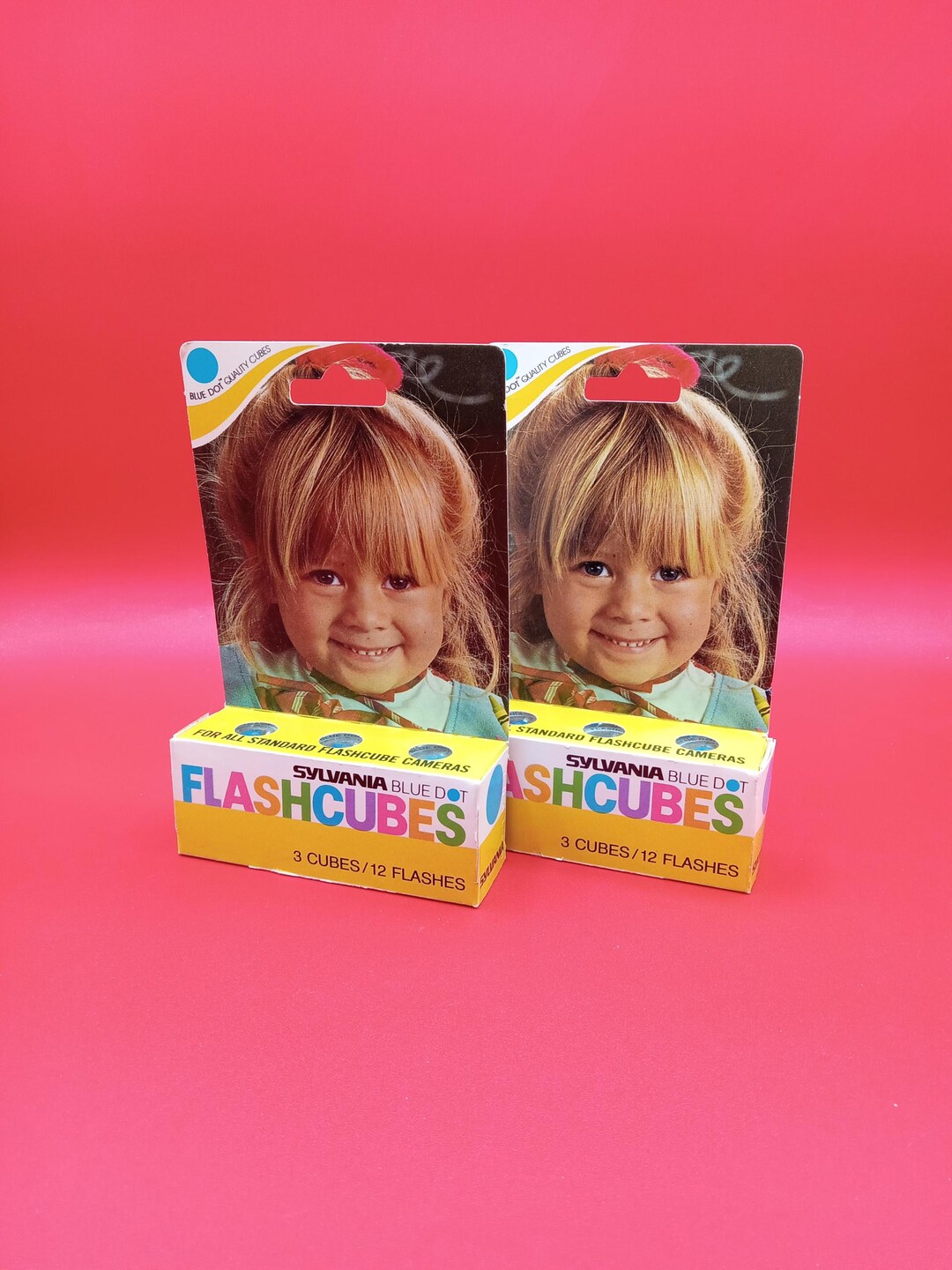 Vintage NOS Sylvania Blue Dot Flashcubes 2 Boxes - Etsy