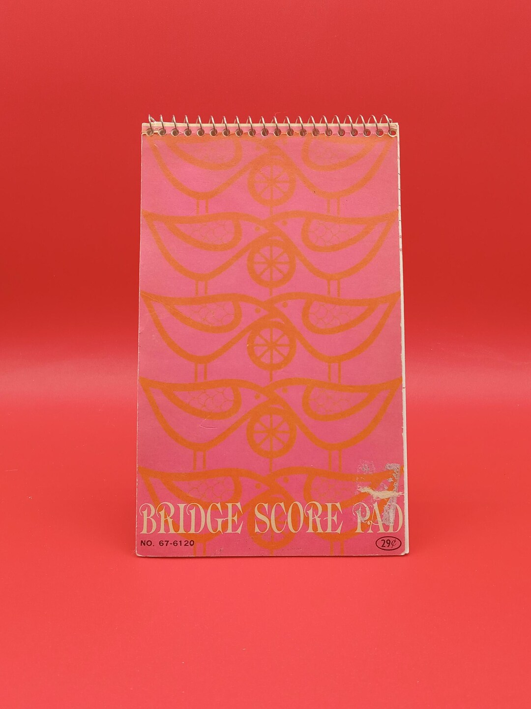 MCM Bridge Score Pad - Etsy