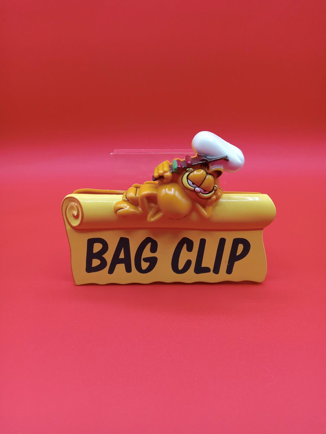 Vintage Chef Garfield Bag or Chip Clip - Etsy