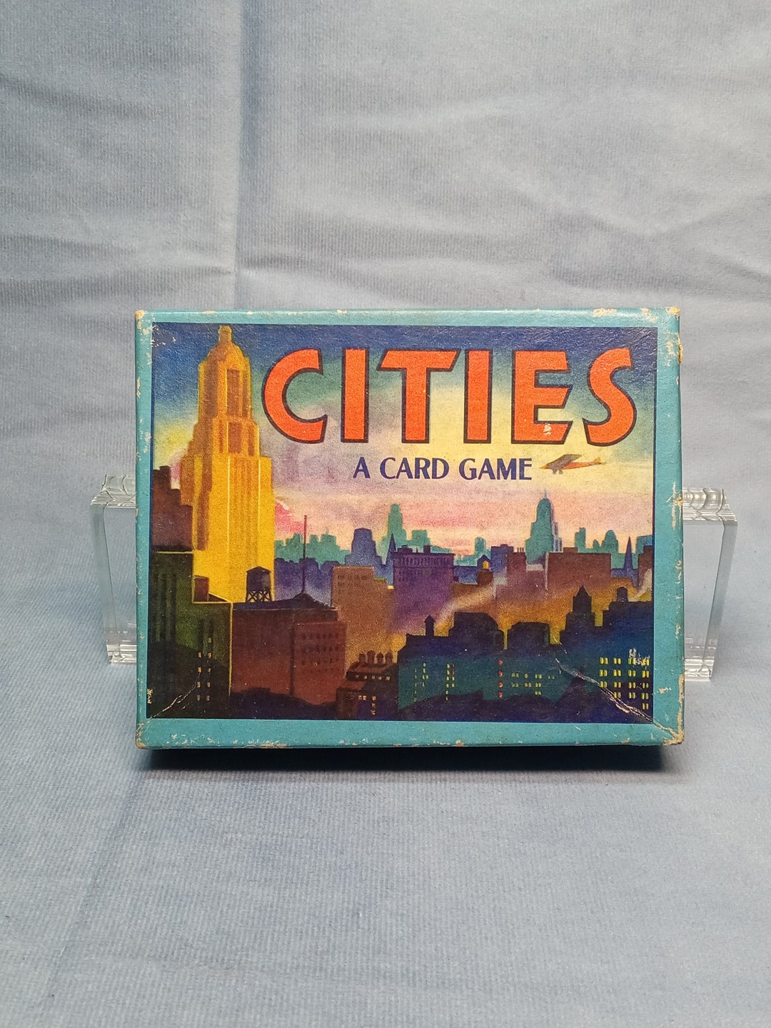 Game of Cities an ALL-FAIR Card Game From 1945 - Etsy