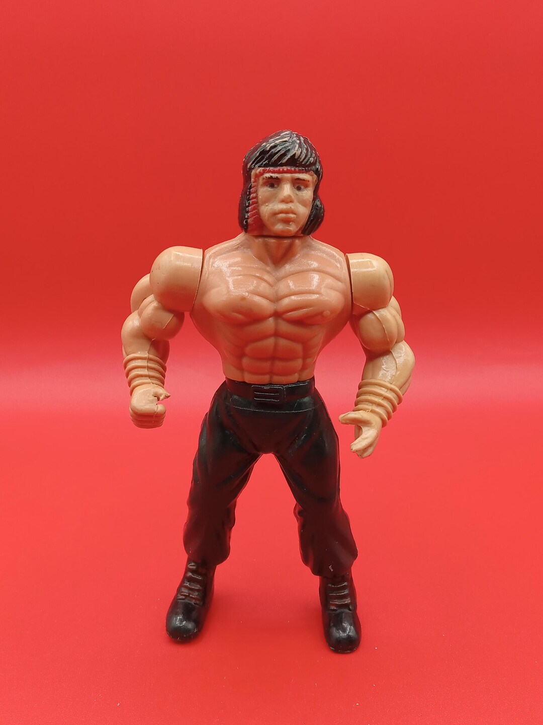 Vintage 1980s Sylvester Stallone Rambo Figurine - Etsy