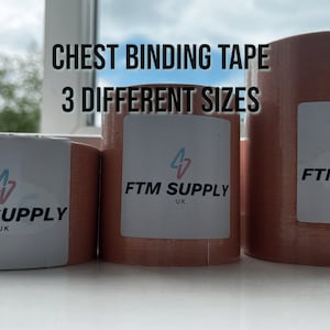 Transgender Tape, Chest Binding Tape Body Tucking Tape FTM, MTF KT Tape 7.5 Cm - Etsy UK