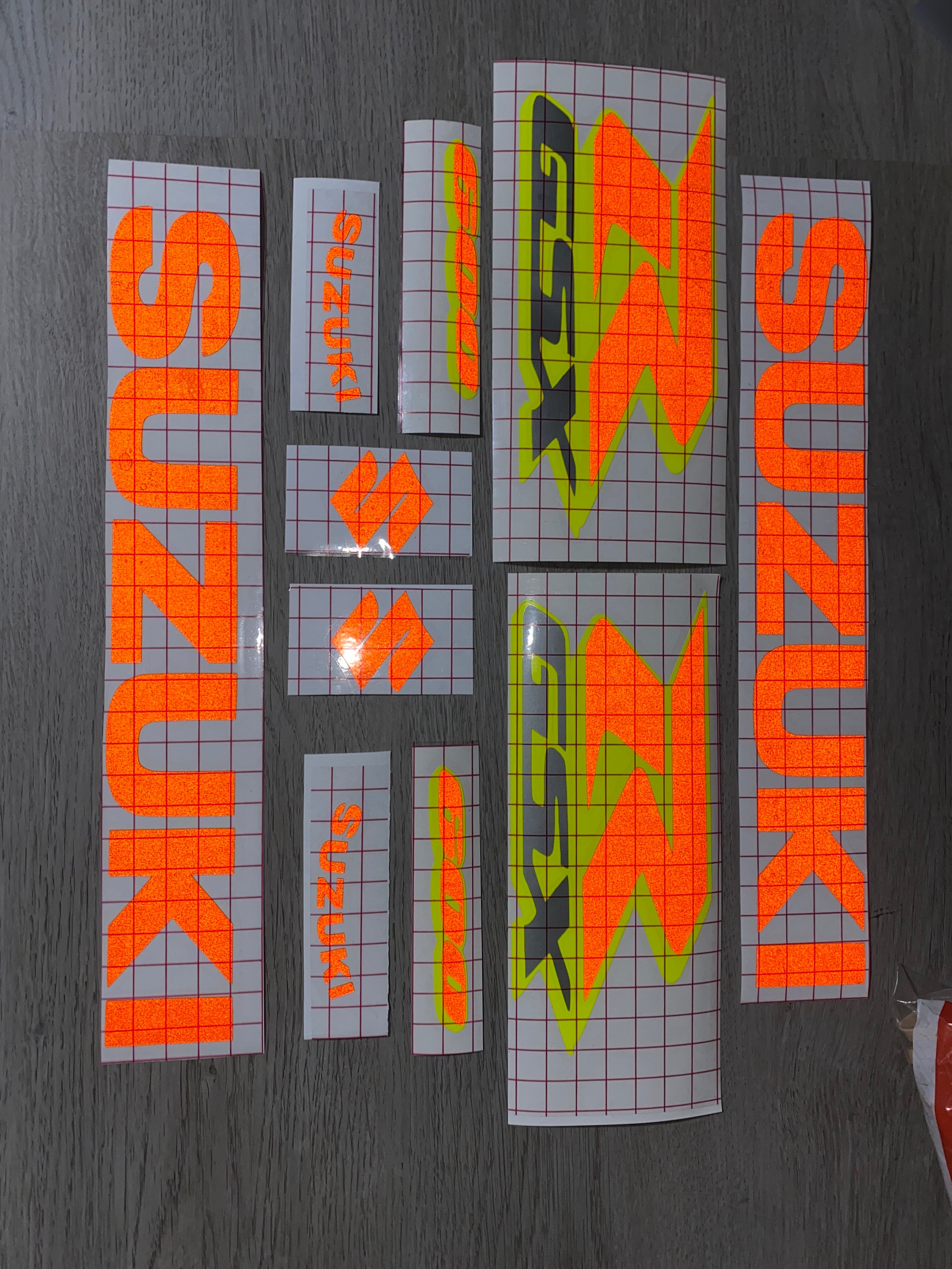 GSXR Decal Sticker Set Custom Colors - Etsy