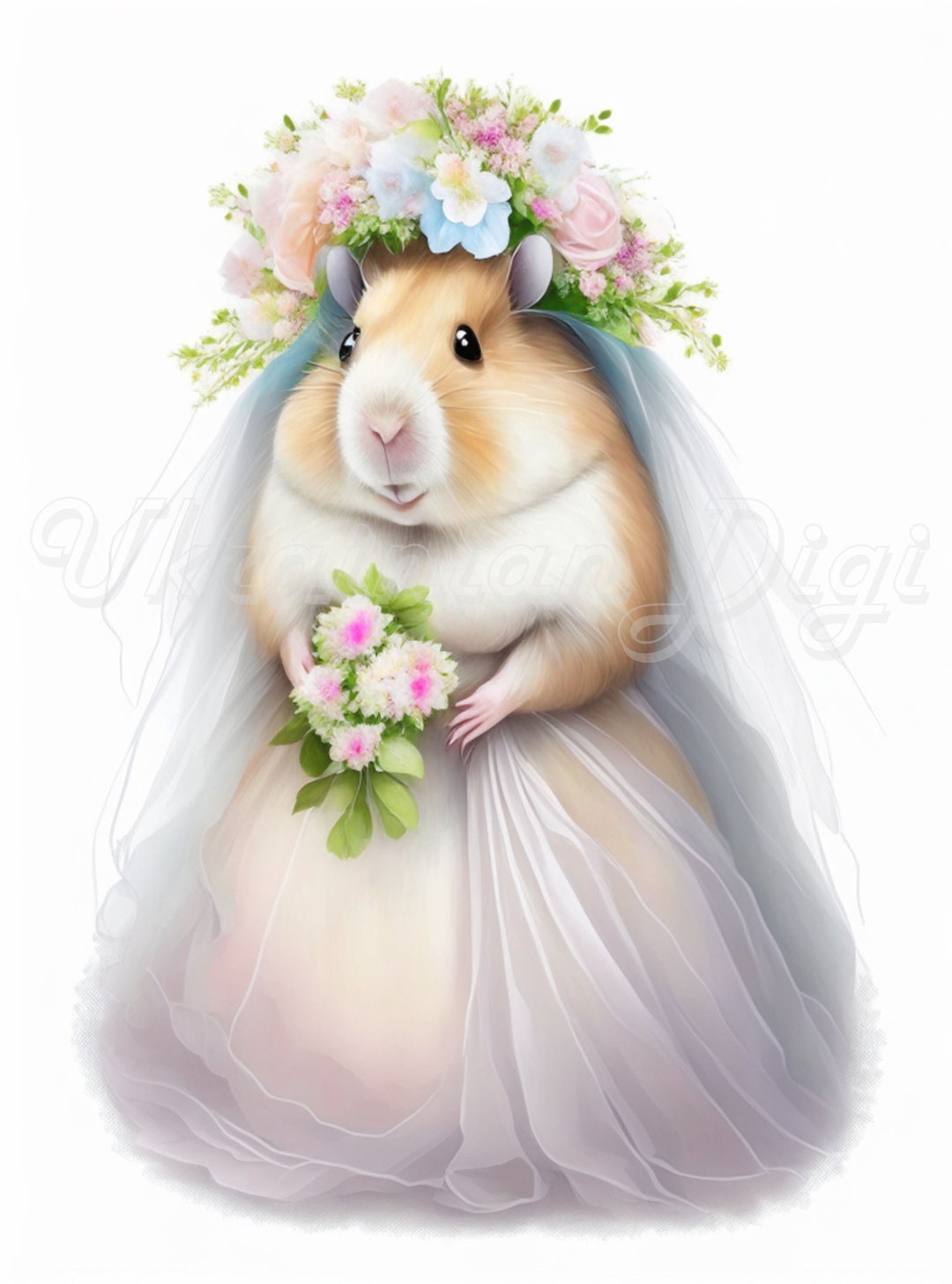 Hamster Clipart Animal Drawing 2024 Wall Planner Wedding - Etsy Australia