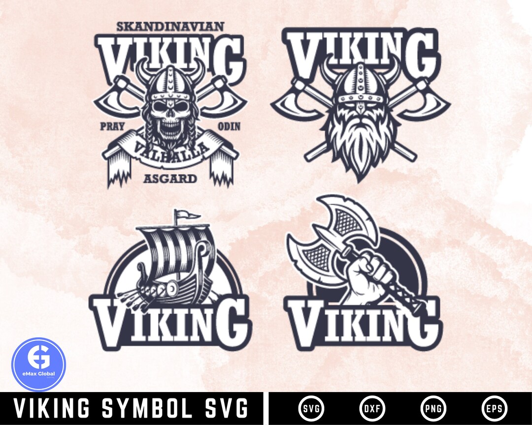 Viking Symbol Svg 4 Viking Vector Graphics Viking Bundle Svg Viking ...