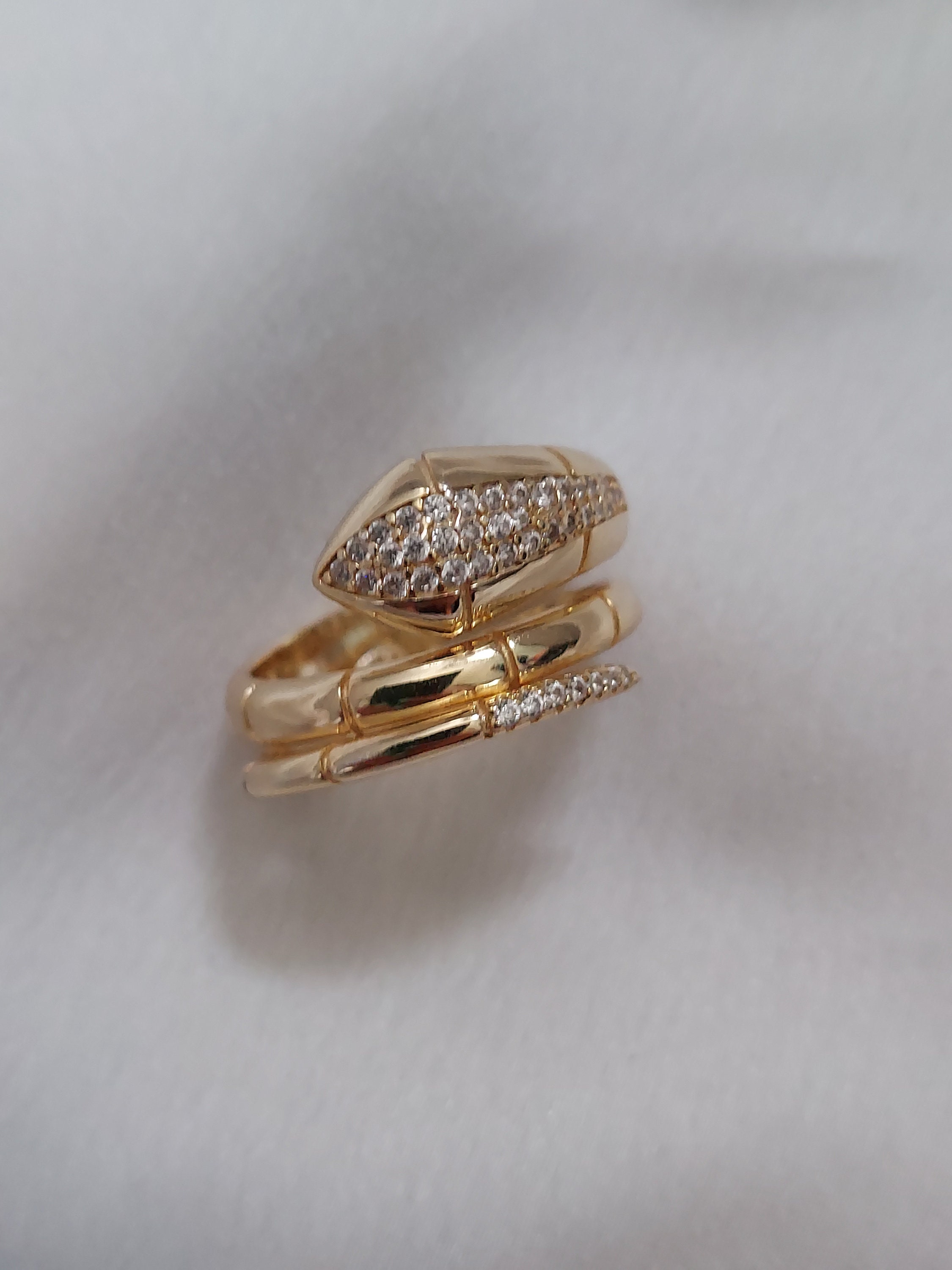 Snake Ring Stacking Ring Perfect Gift for Her Unique Ring - Etsy