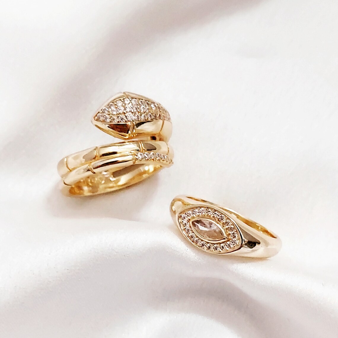 Snake Ring Stacking Ring Perfect Gift for Her Unique Ring - Etsy