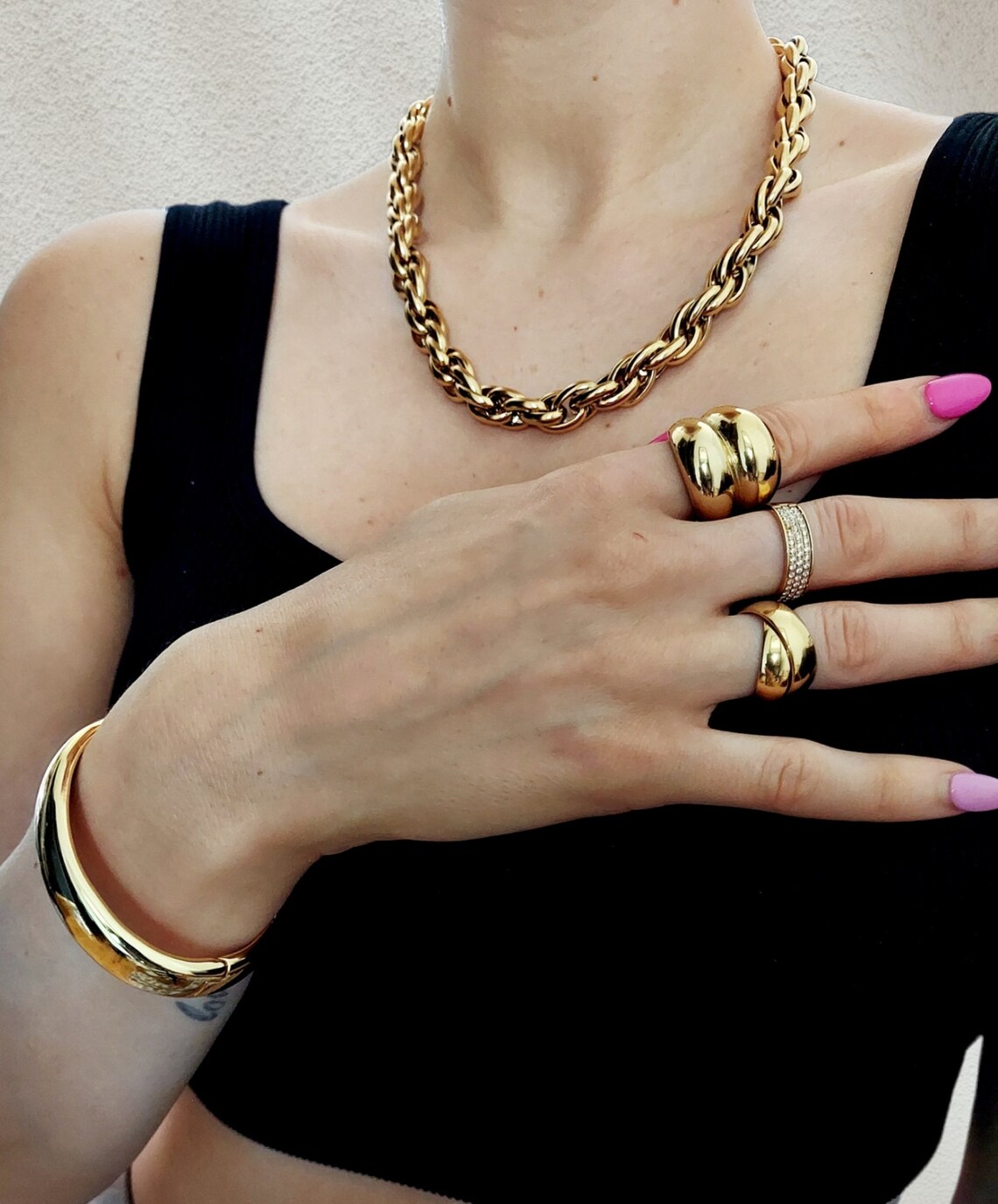 Diamond Ring, Pave Signet Ring , Stacking Ring, Diamond Signet Ring ...