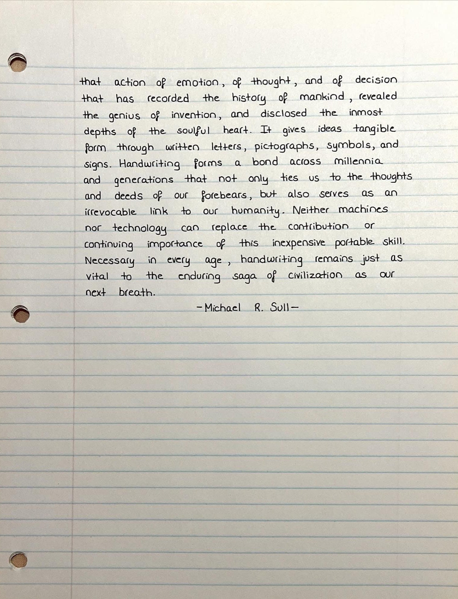 Handwritten Study Notes / Letters - Etsy