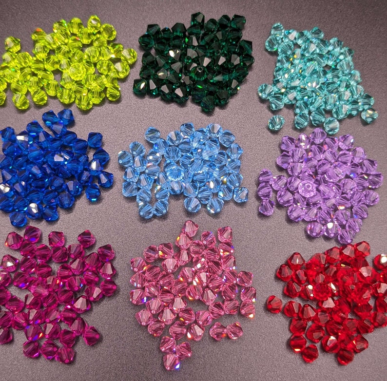 Crystal Fringe Necklace - Range of Colours Available - Etsy