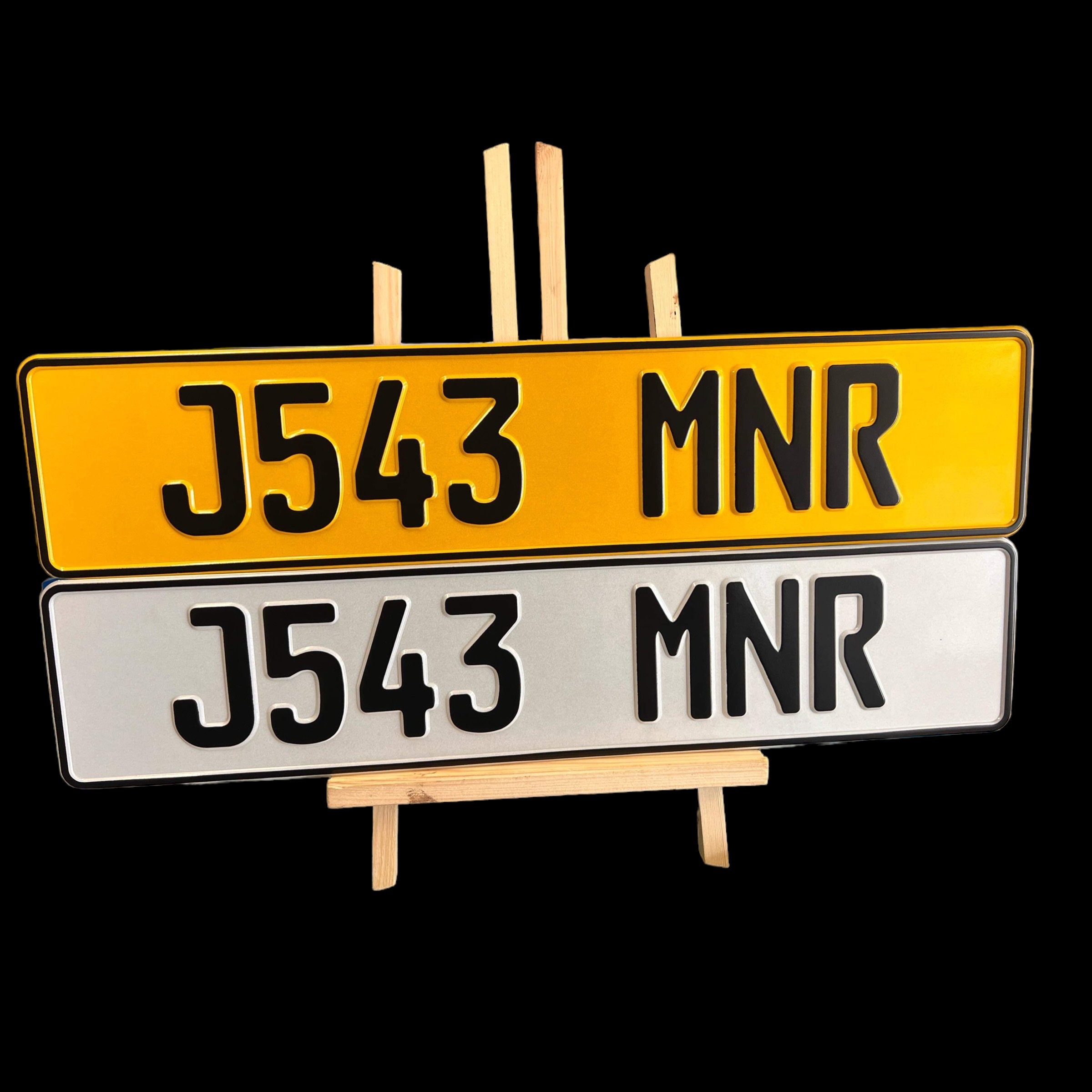 German Font Pressed Aluminium Number Plates - Etsy UK