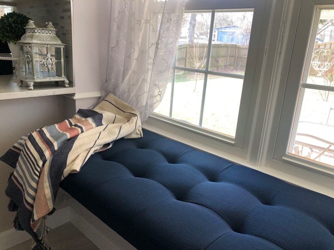Custom Made Window Seat Cushion | Custom Banquette Cushion | Free Quote ...