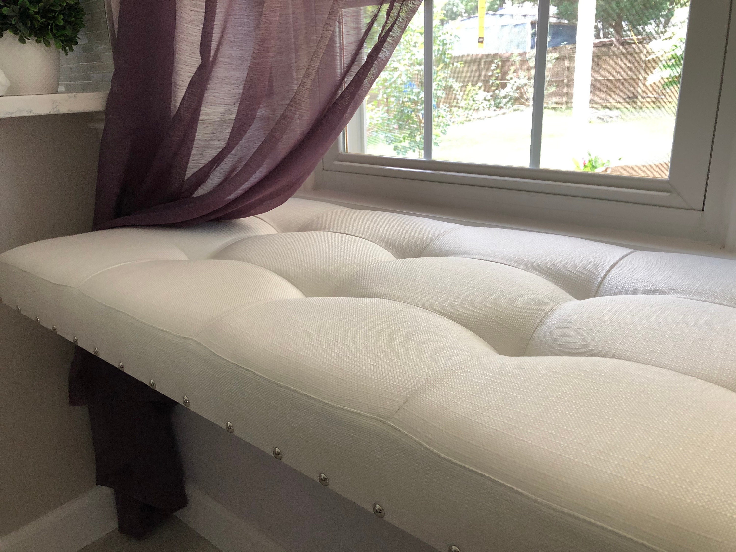 Custom Made Window Seat Cushion | Custom Banquette Cushion | Free Quote ...
