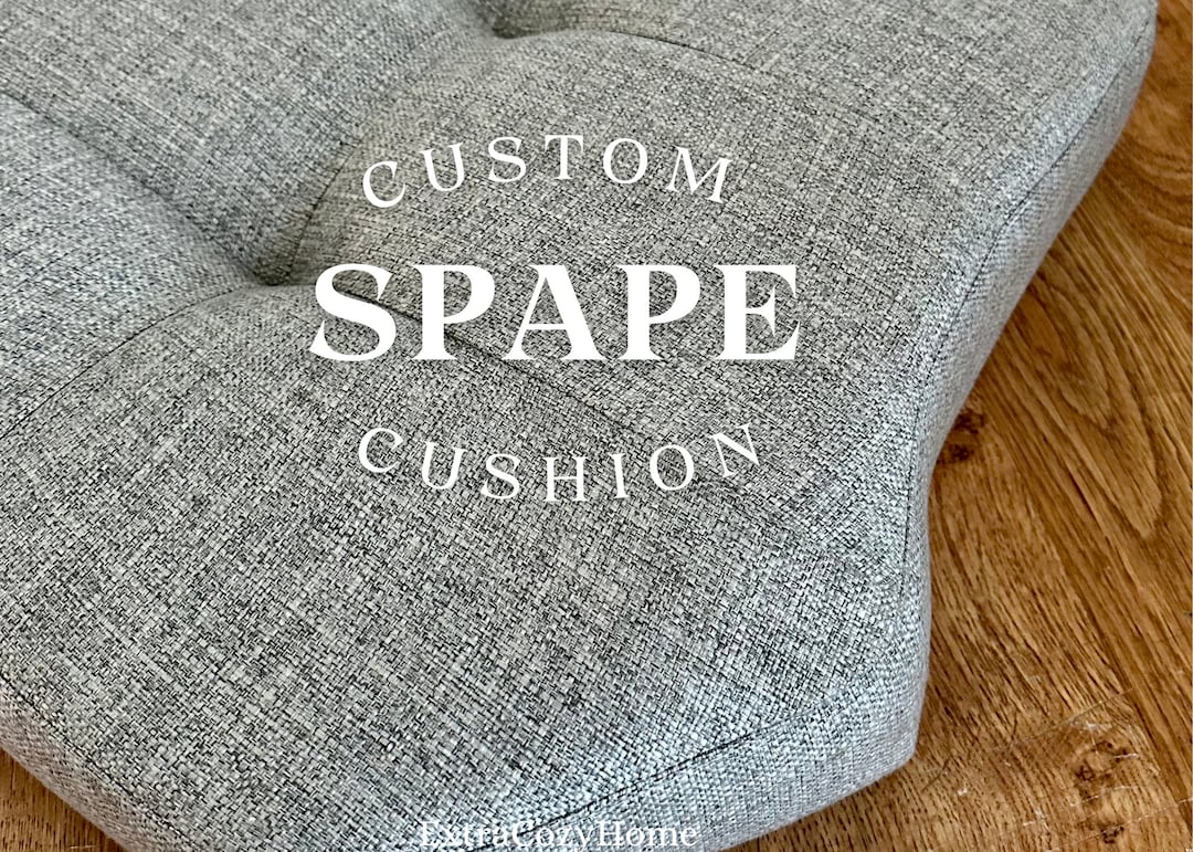 Custom Shape Bench Cushion - Your Own Design - Tailor-made Comfort for ...