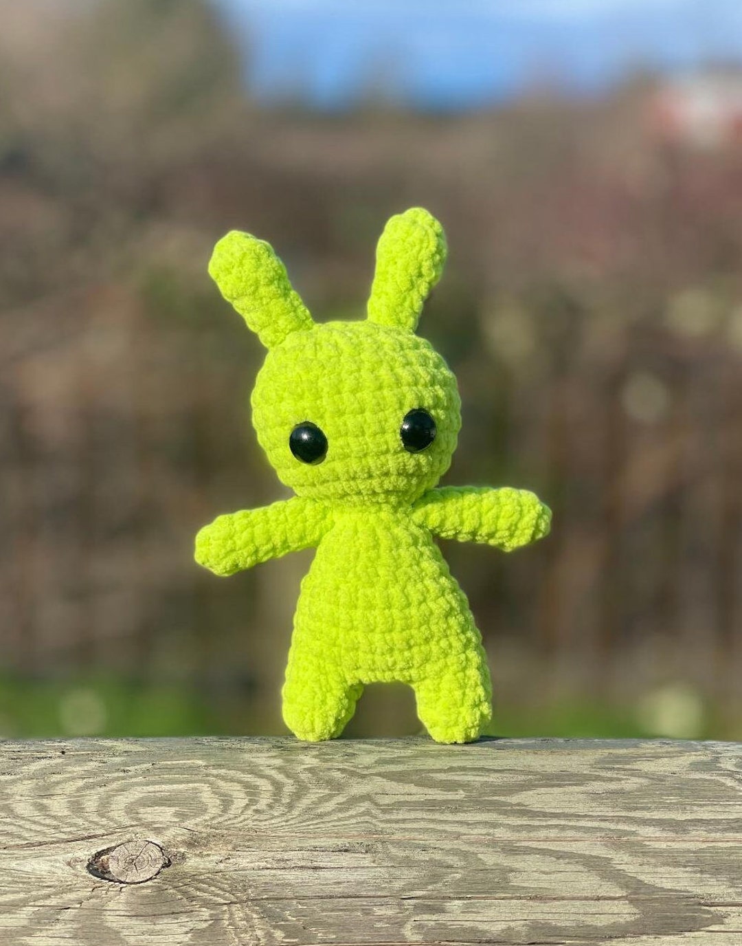 Alien Crochet Alien Alien Creature Handmade Crochet Alien Alien Plushie ...