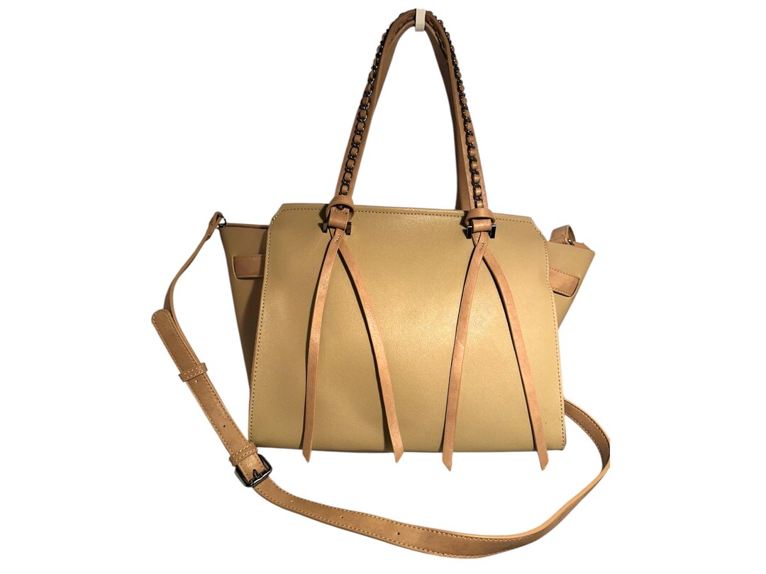 URBAN EXPRESSIONS Daine Satchel in Tan/vegan/cruelty Free - Etsy