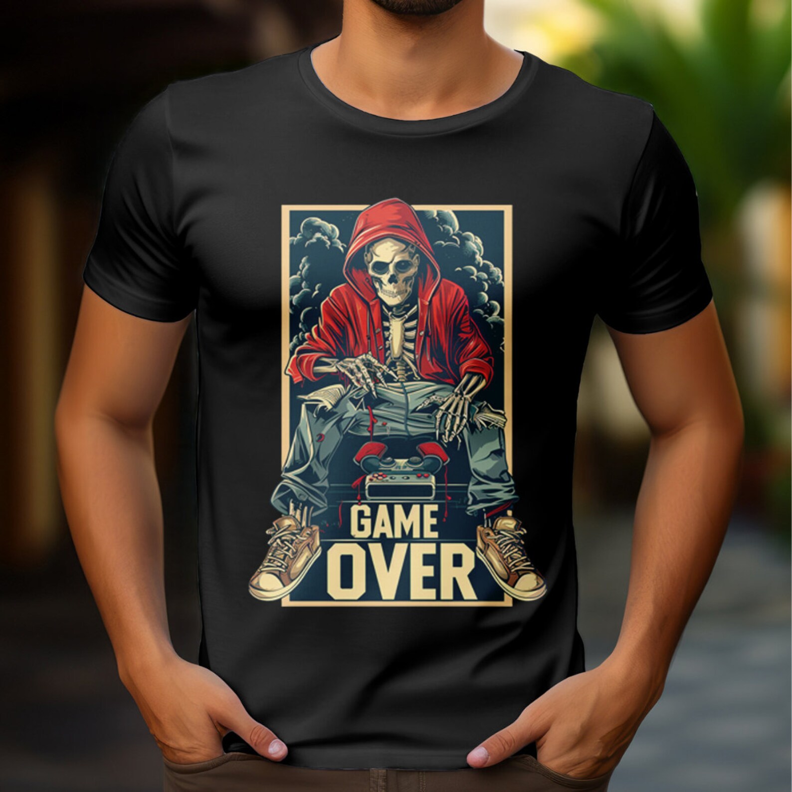 Game Over Sublimation Png,sublimation Design, Urban Graphics, Digital ...