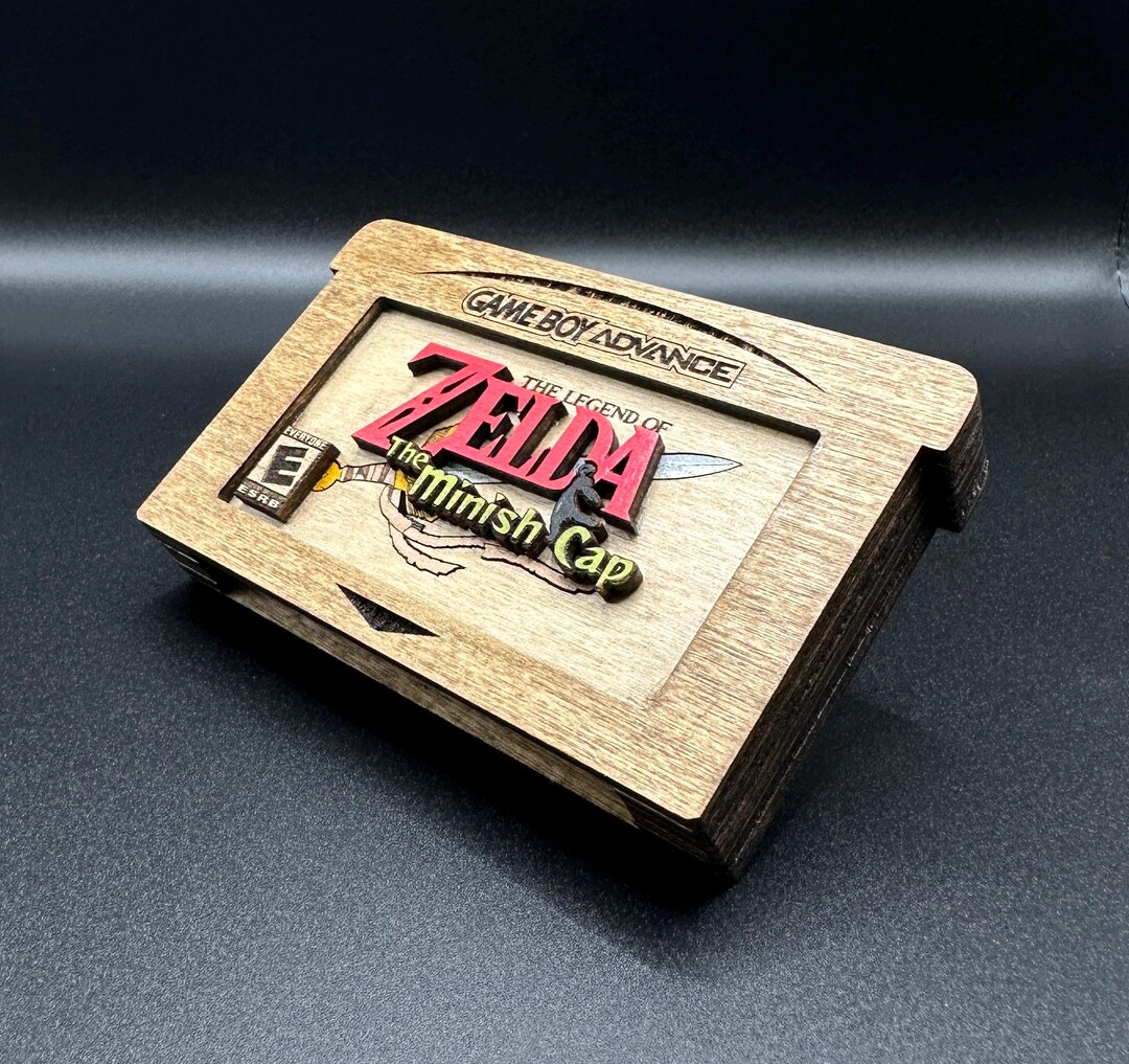 The Legend of Zelda - the Minish Cap - Wooden Cartridge | Gameboy ...
