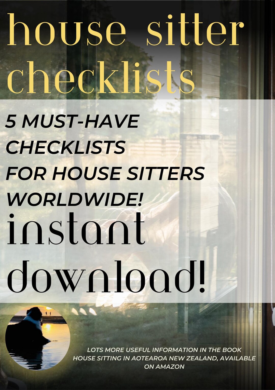 5 House Sitter Checklist Pdfs - Etsy