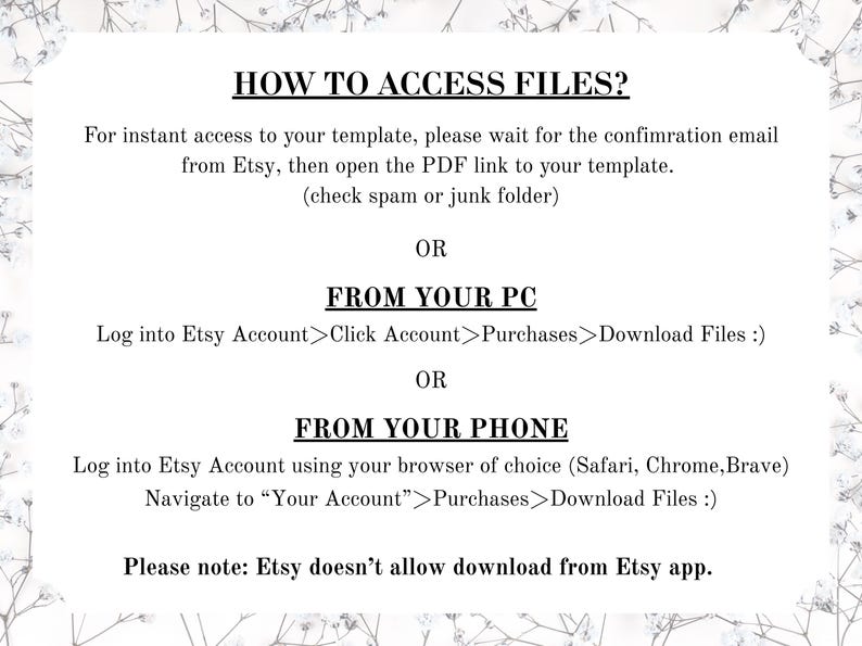 Printable Cake Care Card Canva Template | Printable Bakery Guide ...