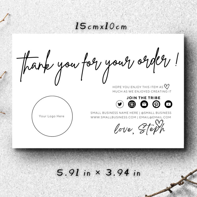 Thank You Bakery Stickers - Etsy