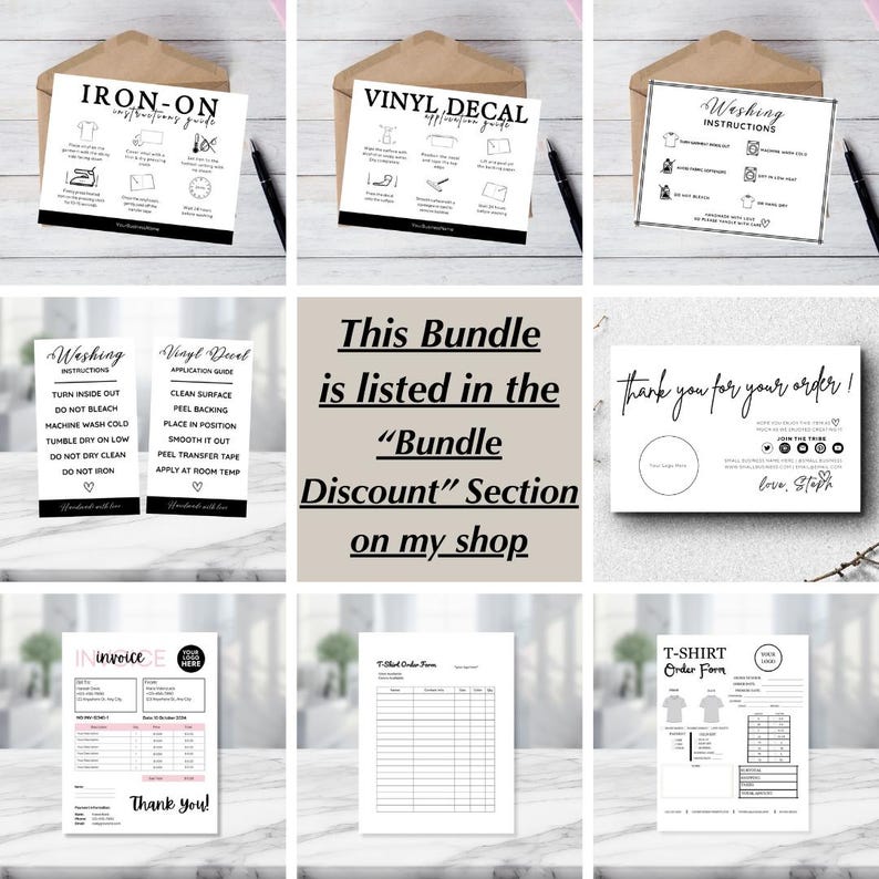 Vinyl Decal Application Guide Canva Template How to Apply DIY | Vinyl ...